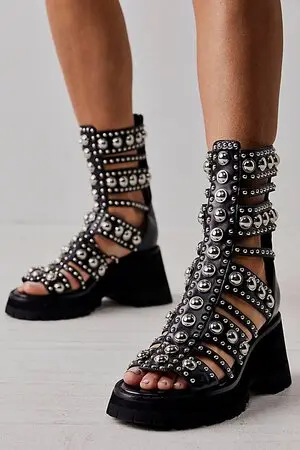 Jeffrey Campbell Siren Studded Gladiator Sandals