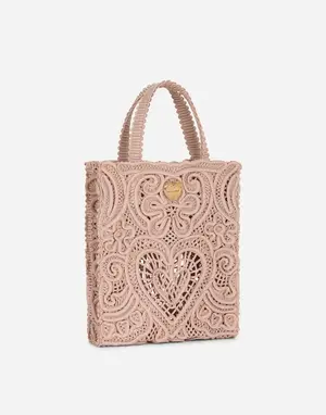 Dolce & Gabbana Small Cordonetto Lace Shopper