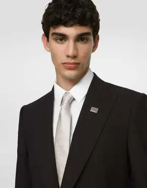 Dolce & Gabbana Dg Logo Tag Lapel Pin