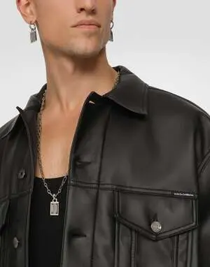 Dolce & Gabbana Logo Tag Earrings