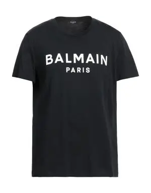 Balmain T-shirt Size Cotton - Black