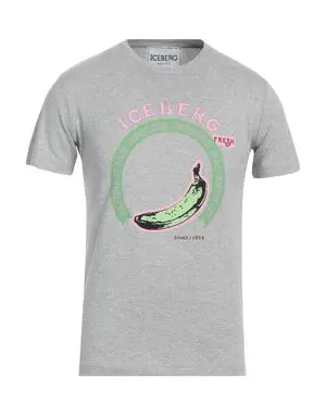 Iceberg T-shirt Size Cotton - Grey