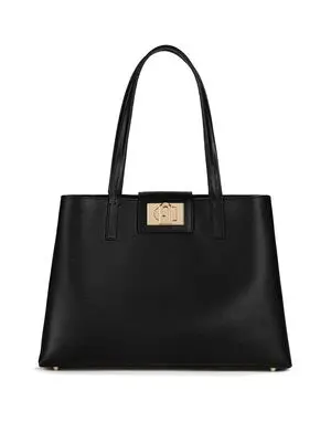Furla 1927 L Tote Handbag Black