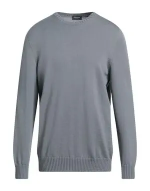 DRUMOHR Sweater In Merino Wool - Blue
