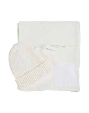 Emporio Armani Knitted Beanie - Ivory