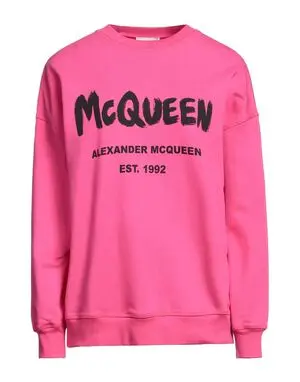 Alexander McQueen MCQUEEN Cotton Sweatshirt Fuchsia