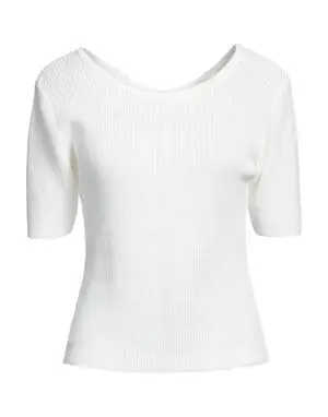 BELLWOOD Cotton Knit Top - White