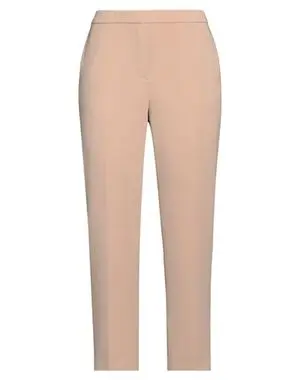 Theory Crepe Tapered Pants - Beige