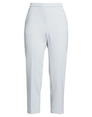 Theory Triacetate & Polyester Tapered Cropped Pants - Blue