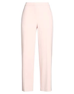 Theory Triacetate & Polyester Tapered Cropped Pants - Pink