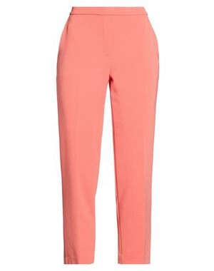 Theory Triacetate & Polyester Tapered Cropped Pants - Salmon Pink