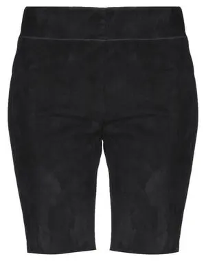 JIL SANDER Lambskin Bermuda Shorts