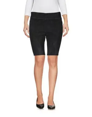 JIL SANDER Lambskin Bermuda Shorts