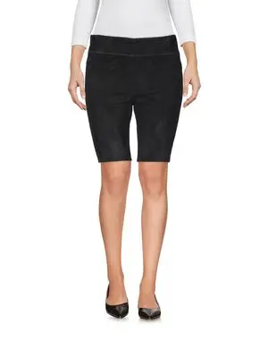 JIL SANDER Lambskin Bermuda Shorts
