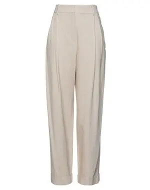 Emporio Armani Wide-leg High-waisted Pants - Beige