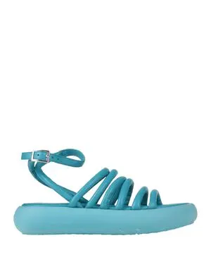 VIC MATIE Strappy Flatform Sandals - Blue