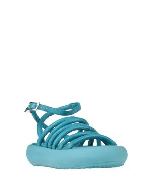 VIC MATIE Strappy Flatform Sandals - Blue