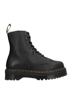 Dr. Martens Ankle Boots In Soft Leather - Black