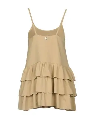 TWINSET Peplum Top - Beige