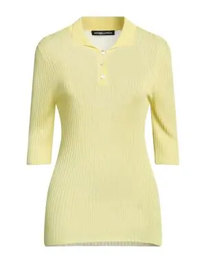 ANTONELLA RIZZA Knit Viscose Top - Yellow
