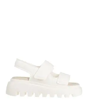 VIC MATIE Ankle Strap Sandals - White
