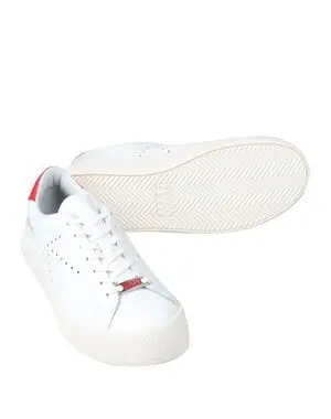 Kenzo Low-top Leather Sneakers - White