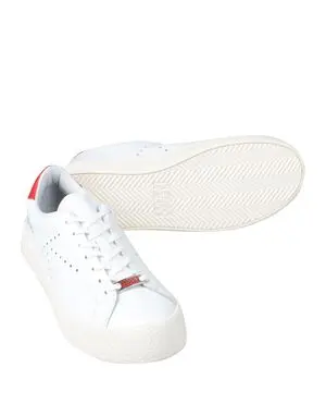 Kenzo Low-top Leather Sneakers - White