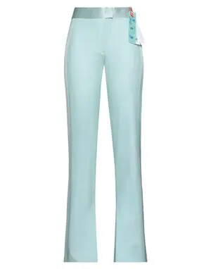 OFF-WHITE™ High Waisted Wide Leg Pants - Blue