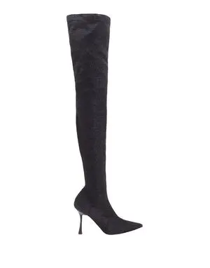 8 BY YOOX Stretch Glitter Over-the-knee Boots