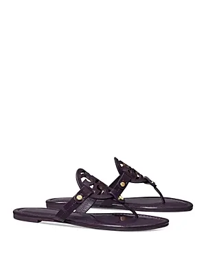 Tory Burch Tory Burch Women's Miller Thong Sandals Purple Moon