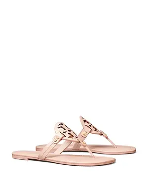 Tory Burch Tory Burch Women's Miller Thong Sandals Sea Shell Pink