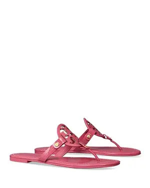 Tory Burch Tory Burch Women's Miller Thong Sandals Washed Berry