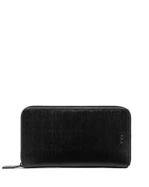 Tumi Embossed Travel Wallet - Black Embossed