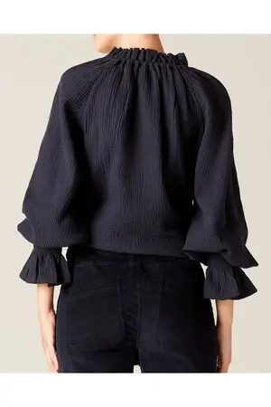 Figue Lianna Cotton Gauze Top