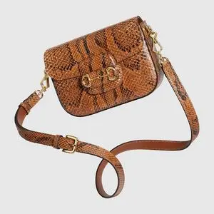 Gucci Horsebit 1955 Mini Python Bag