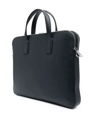 BOSS Leather Laptop Bag