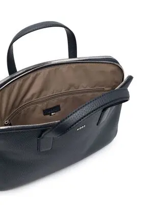 BOSS Leather Laptop Bag
