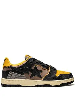 A BATHING APE Sk8 Sta #5 M1 Sneakers - Yellow