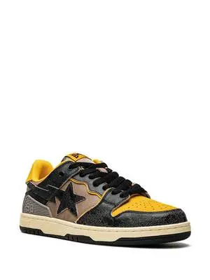 A BATHING APE Sk8 Sta #5 M1 Sneakers - Yellow