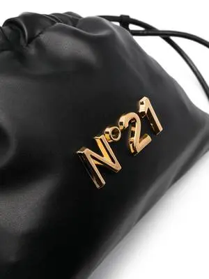 N°21 Eva Logo-plaque Drawstring Clutch