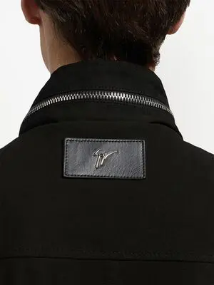 GIUSEPPE ZANOTTI Sylhas Suede Hooded Jacket