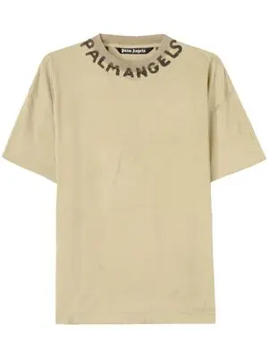 Palm Angels Seasonal Logo T-shirt - Brown
