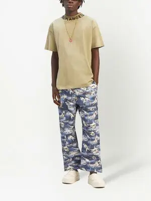 Palm Angels Seasonal Logo T-shirt - Brown