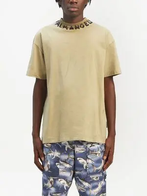 Palm Angels Seasonal Logo T-shirt - Brown