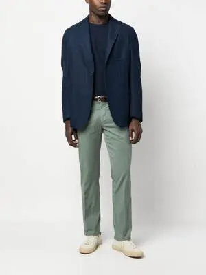 Herno Crew-neck Short-sleeve T-shirt - Blue