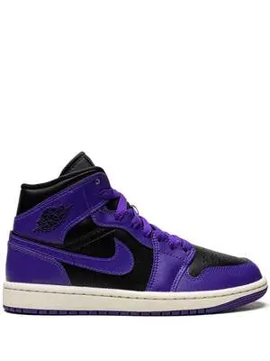 JORDAN 1 Mid Sneakers - Black