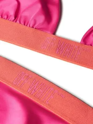 Off-White Condenced Two-tone Bikini