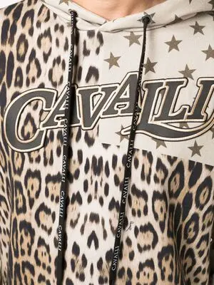 Roberto Cavalli Animal-print Hoodie