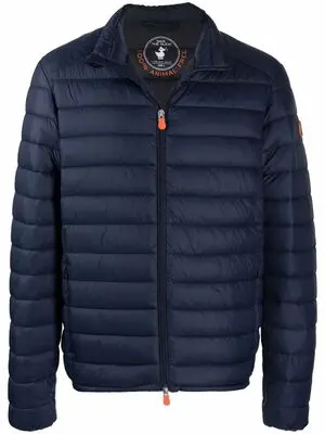 SAVE THE DUCK Zip-up Padded Jacket - Blue