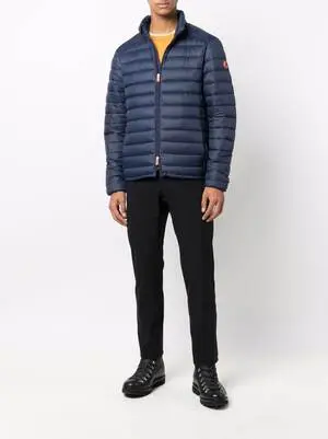 SAVE THE DUCK Zip-up Padded Jacket - Blue